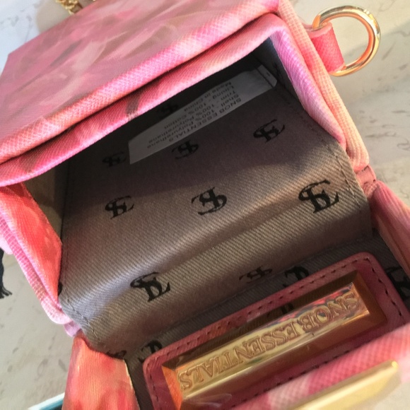 Snob Essentials | Bags | Snob Essentials Pink Canvas Jewel Box 78 ...